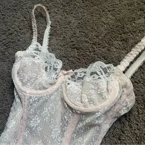 Glydons | Intimates & Sleepwear | Vintage Glydons Corset Bustier Peach ...